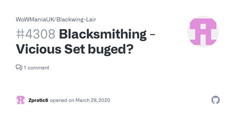 blacksmithing vicious set buged · issue 4308 · wowmaniauk blackwing