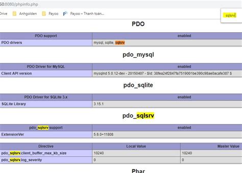 PHP Connect To MSSQL Server On Windows Anhgolden S Blog