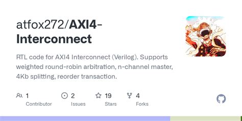 Github Atfox272 Axi4 Interconnect Rtl Code For Axi4 Interconnect Verilog Supports Weighted