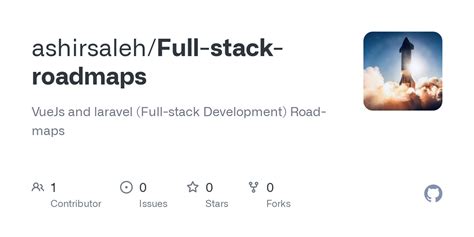 GitHub Ashirsaleh Full Stack Roadmaps VueJs And Laravel Full Stack Development Road Maps