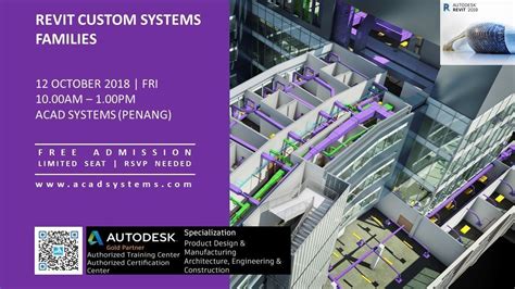 Learn Revit Custom Systems Families Acad Systems Autodesk Gold