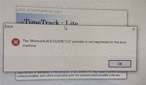 The Microsoft ACE OLEDB 12 0 Provider Is Not Registered On The Local Machine DbAppWeb Com