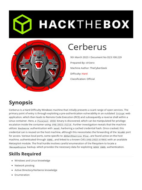 Cerberus Pdf Proxy Server World Wide Web
