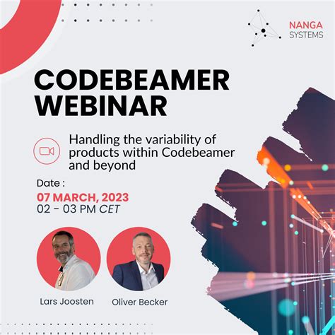 Webinar Handling The Variability Of Products Within Codebeamer And Beyond