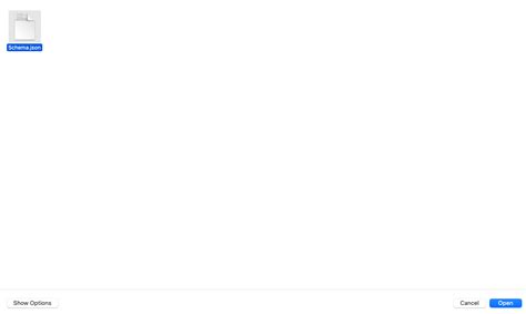 Output Schema Configuration