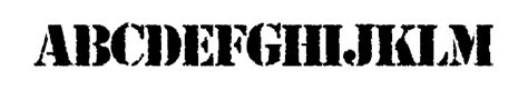 Army Rust Free Font Decorative Display Rustic Military What Font Is