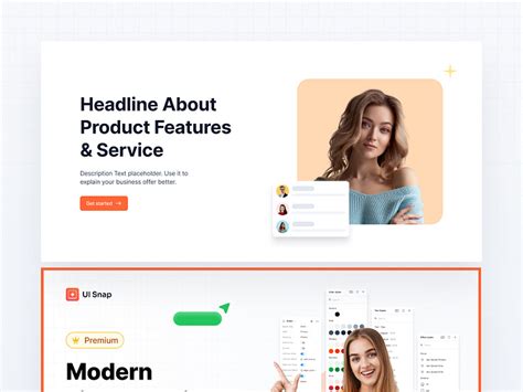 Ui Snap Headline Designs Page By Ui Snap On Dribbble