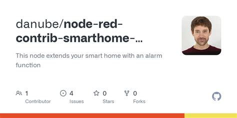 Github Danubenode Red Contrib Smarthome Monitor This Node Extends