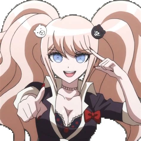 Изображение Danganronpa The Animation Junko Enoshima Sidebarpng