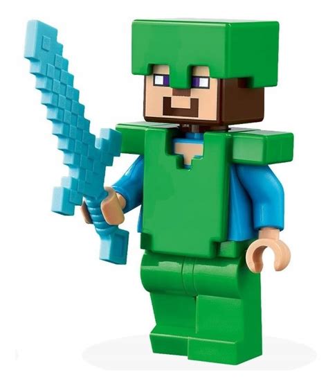Lego Minecraft Steve Zbroja Niska Cena Na Allegro Pl