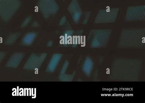 4k Abstract 3d Motion Grid Stardust Slow Rotation Series Doubled