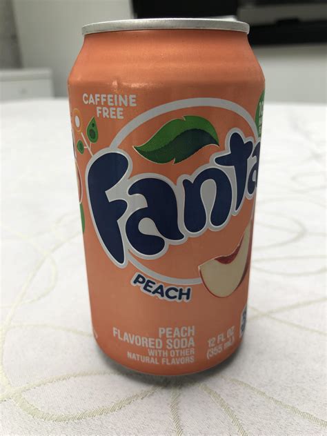 fanta peach? never seen it in Uk, i found this in the american section ...