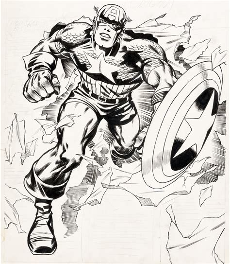 Jack Kirby Art For Sale Comicartdk Marvel Superheroes