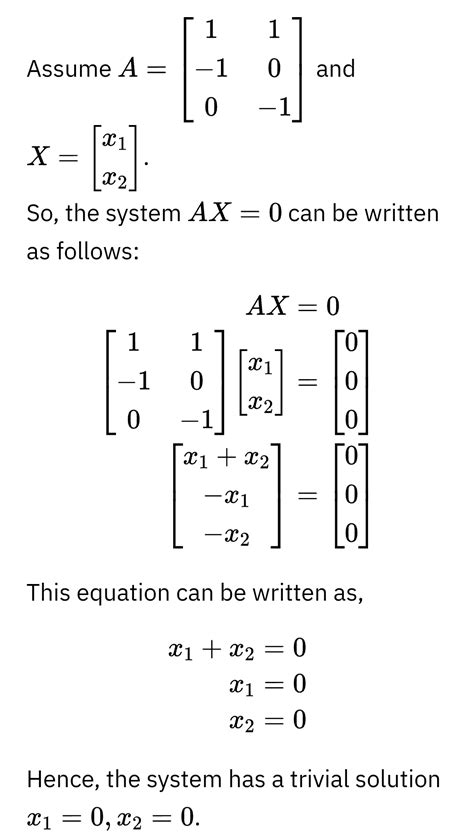 answered 29 construct 3 x 2 matrices a and b such that ax 0 has