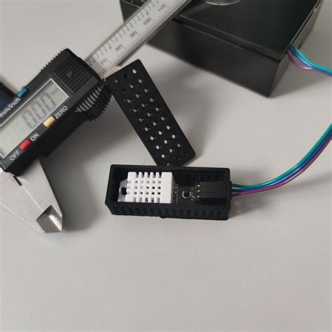 Temperature Sensor DHT Case By DavidK Download Free STL Model Printables Com
