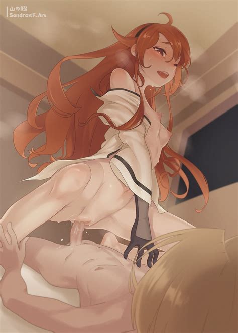 Eris Greyrat And Rudeus Greyrat Mushoku Tensei Drawn By Sandrewf