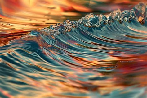 Premium Photo Dynamic Colorful Wave Motion Art
