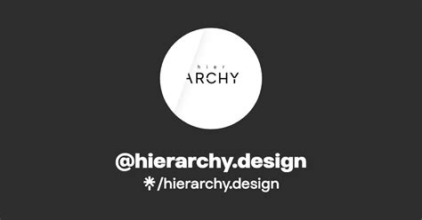 Hierarchy Design Linktree