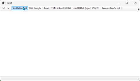 Webview2 A Browser For Winforms In Net 5