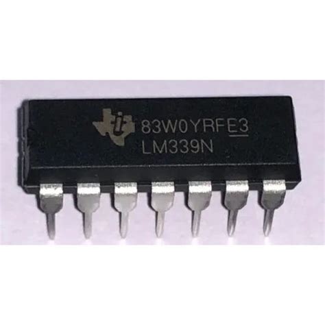 black lm339n ti analog comparators ic at best price in mumbai mascot