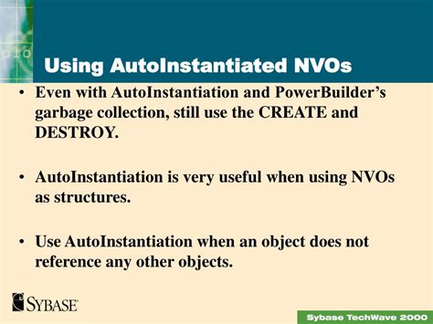 Ppt Ia353 Using Custom Class Objects In Powerbuilder Powerpoint