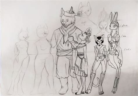Artstation Anthropomorphic Characters Lineups