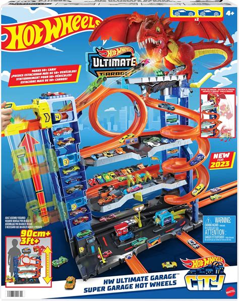 Hot Wheels City Ultimate Garage Track Set With 2 Die Cast