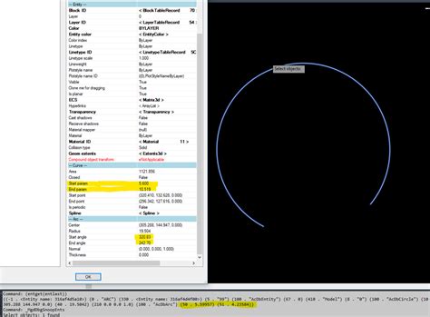 Solved Polyline Start And End Points Stored In Autocad Database