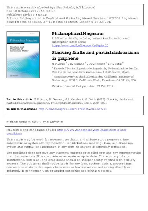 Pdf Stacking Faults And Partial Dislocations In Esmparizaimgpdf