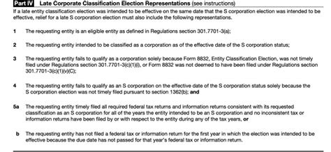 irs form 2553 instructions electing s corporation status