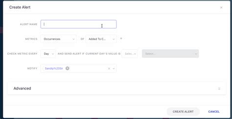 Custom Alerts