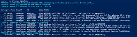 Azure Devtest Labs Install Windows Update Not Working Azure Testing Site