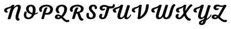 Nexa Rust Script Semi Bold 1 Font Script Vintage What Font Is