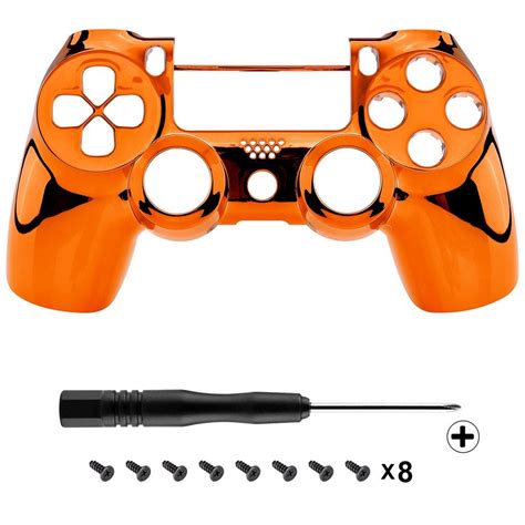 Chrome Orange Front Housing Shell Cover For PS Slim PS Pro Etsy