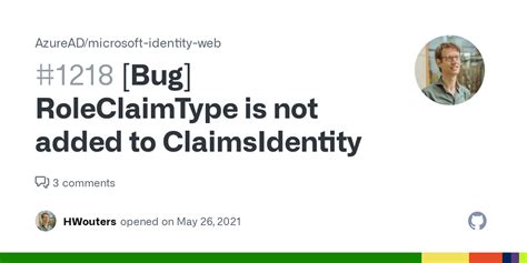 Bug RoleClaimType Is Not Added To ClaimsIdentity Issue AzureAD Microsoft Identity
