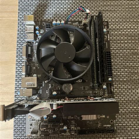 Motherboard With Ram Cpu And Stick Cooler And Gpu £104 72 Picclick Uk
