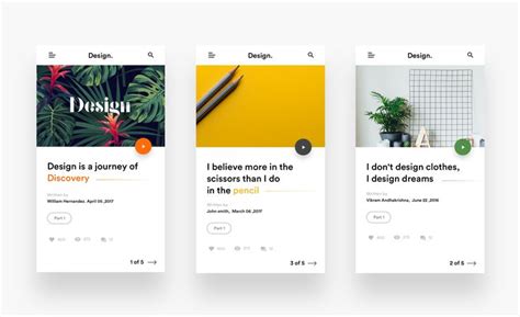 Mobile Web Design Ui Design Mobile App Design Inspiration