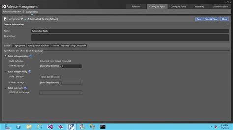 Execute Tests With Release Management For Visual Studio 2013 Naked