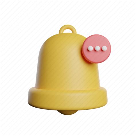 Notification Count Front Bell Alarm Alert Clock 3d Illustration Download On Iconfinder