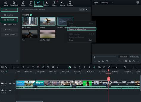 Transitions Modifying
