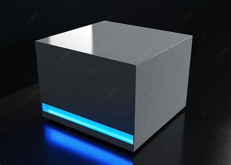 Tech Box Glowing Edges And Sleek Design Background Quot Tech Box Glowing Edges Background