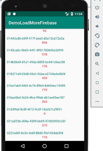 Load More Firebase Android Kotlin Programming Dạy Nhau Học