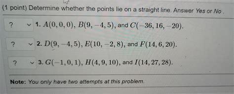 solved 1 point suppose a line is given parametrically by