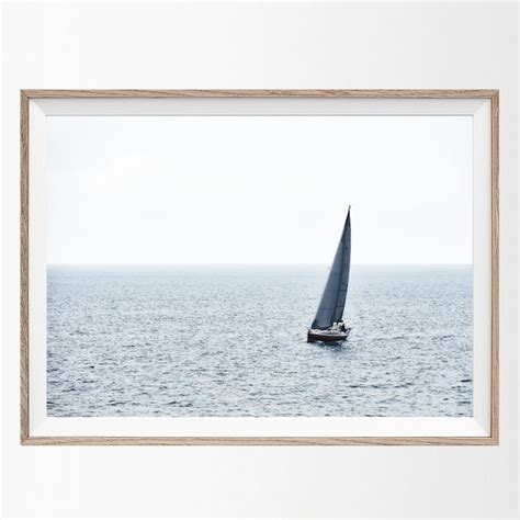Sailing Poster Etsy