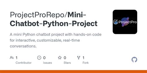 Github Projectprorepomini Chatbot Python Project A Mini Python