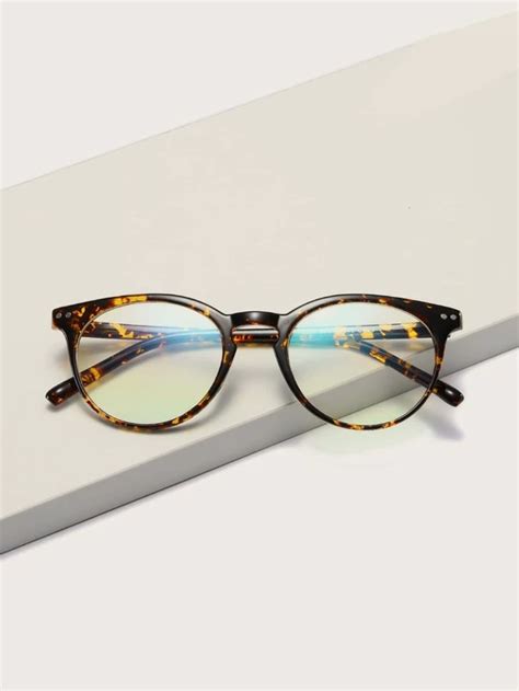 Leopard Frame Glasses Shein Eur In 2024 Glasses Print Glasses Circle Glasses