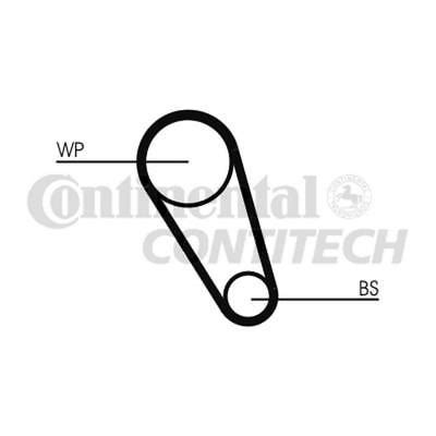 Contitech Ct1169 Timing Belt For Sale Online Ebay