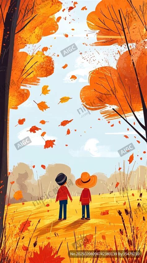 Ai创作图手绘原创插画秋天 秋天插画秋高气爽 秋天插画海报 秋天插画手绘海报 手绘秋天插画 秋天治愈插画 秋高气爽插画 插画秋天 春游秋游郊游远足 24节气秋天插画 秋天文创插画 秋景长图