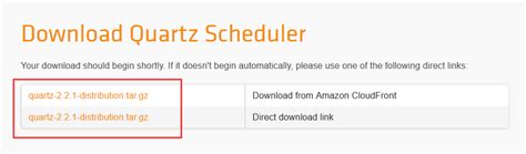 Quartz入门（一）下载及简单实例quartz Pci 9 Csdn博客