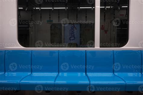 Empty Seats Of The Jakarta Mass Rapid Transit Mrt Train Mrt Jakarta